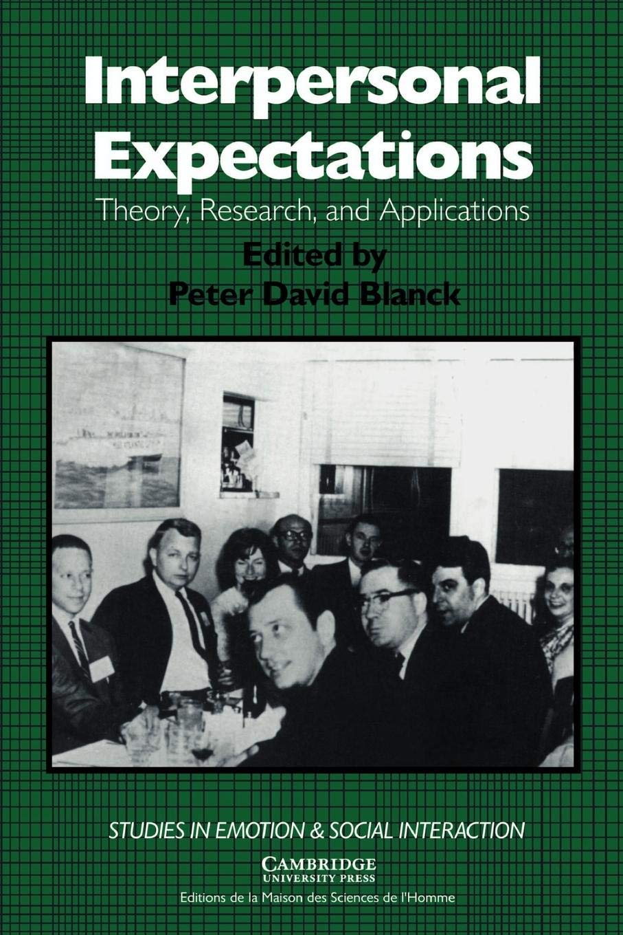 Amazon.com: Interpersonal Expectations: Theory, Research and ...