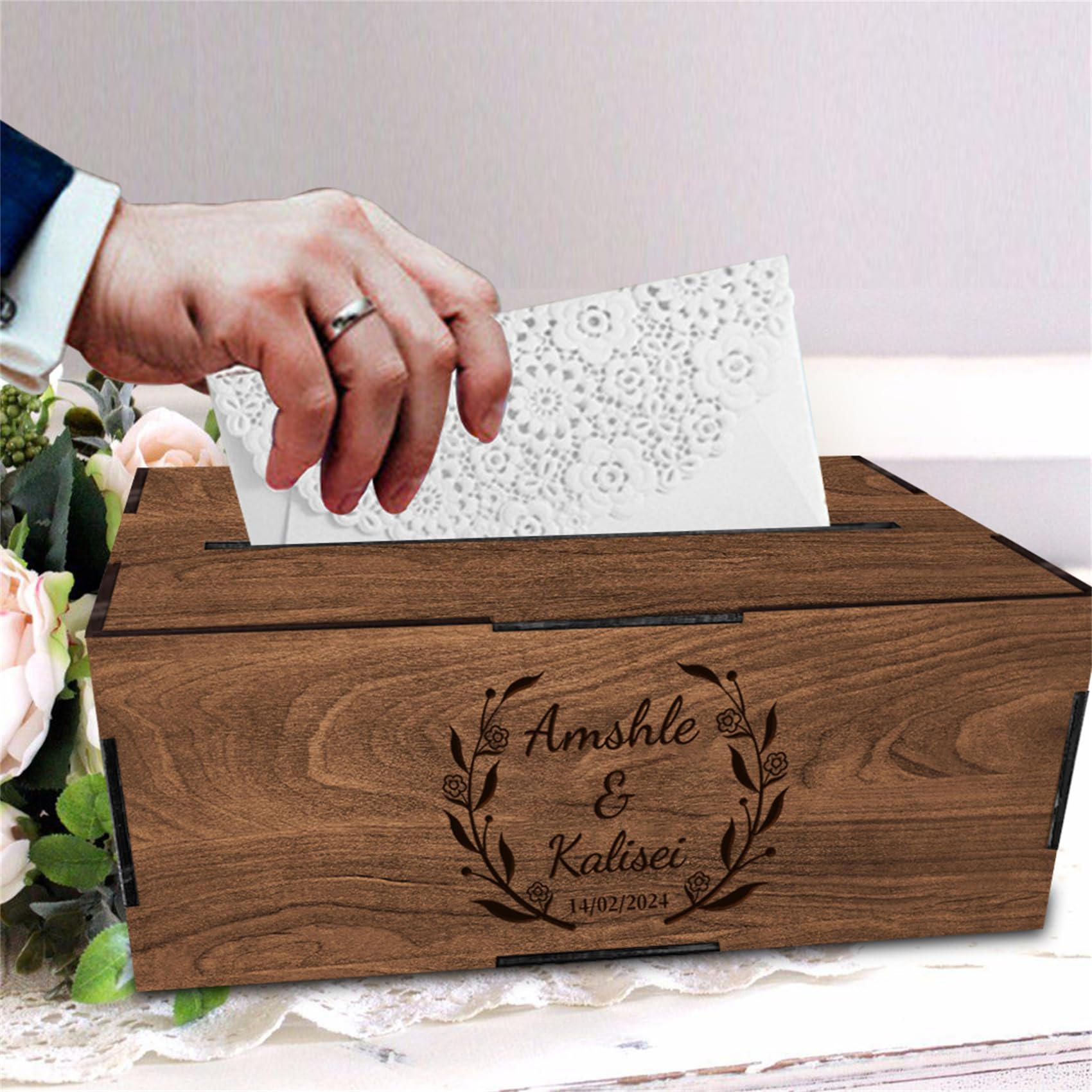 Custom Made Wedding Card Boxes Custom Wedding Card Box Circle Arch