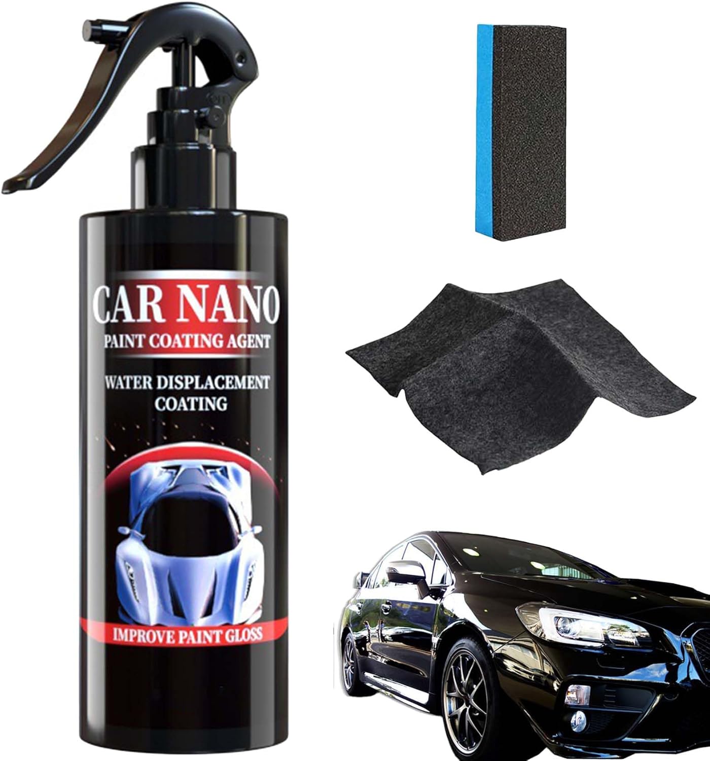 Nurafix Nano Car Spray, Nurafix Scratch Fix Polish Spray for Auto ...