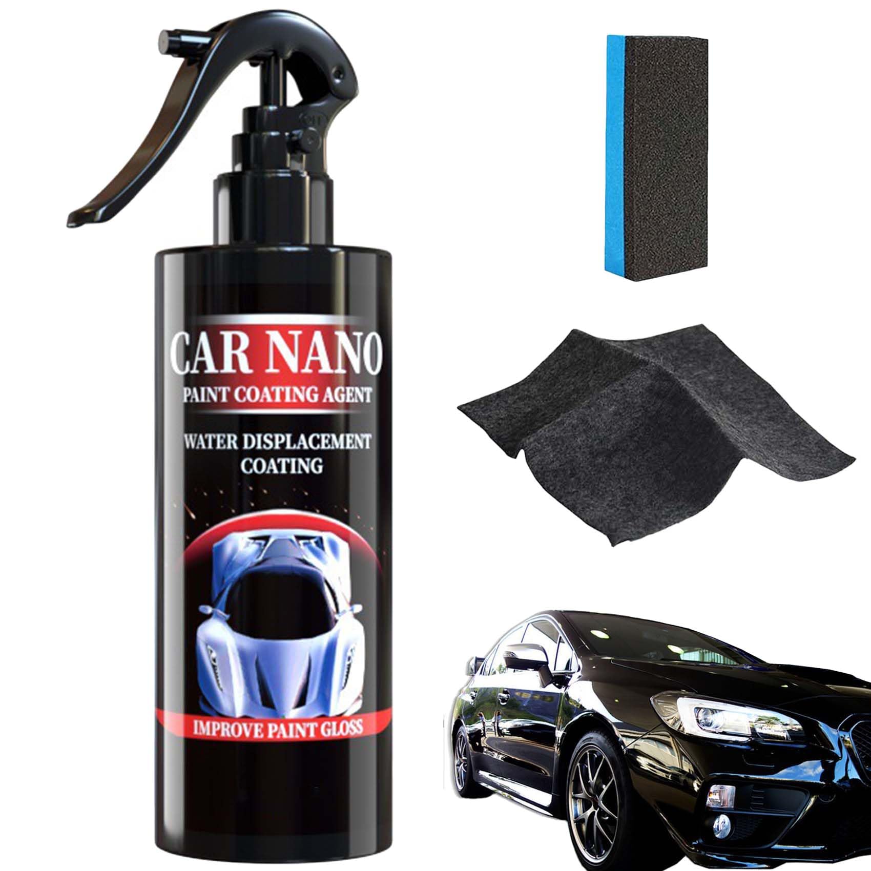 Nurafix Nano Car Spray, Nurafix Scratch Fix Polish Spray for Auto ...