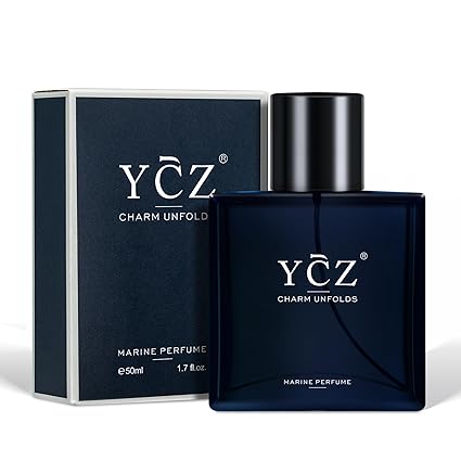 Amazon.com : Ycz Charm Unfolds Marine Perfume for Men, 1.7 oz. Long ...
