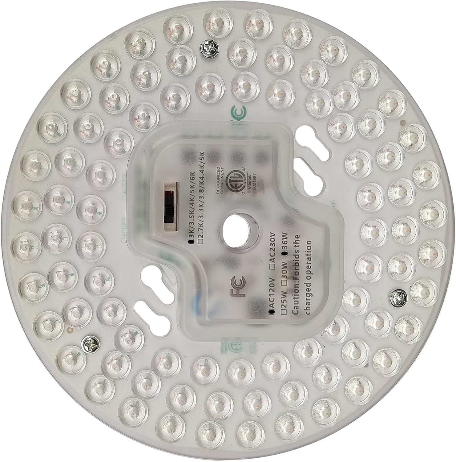 36W Dimmable LED Light Engine Retrofit Kit for Ceiling Fan Light ...