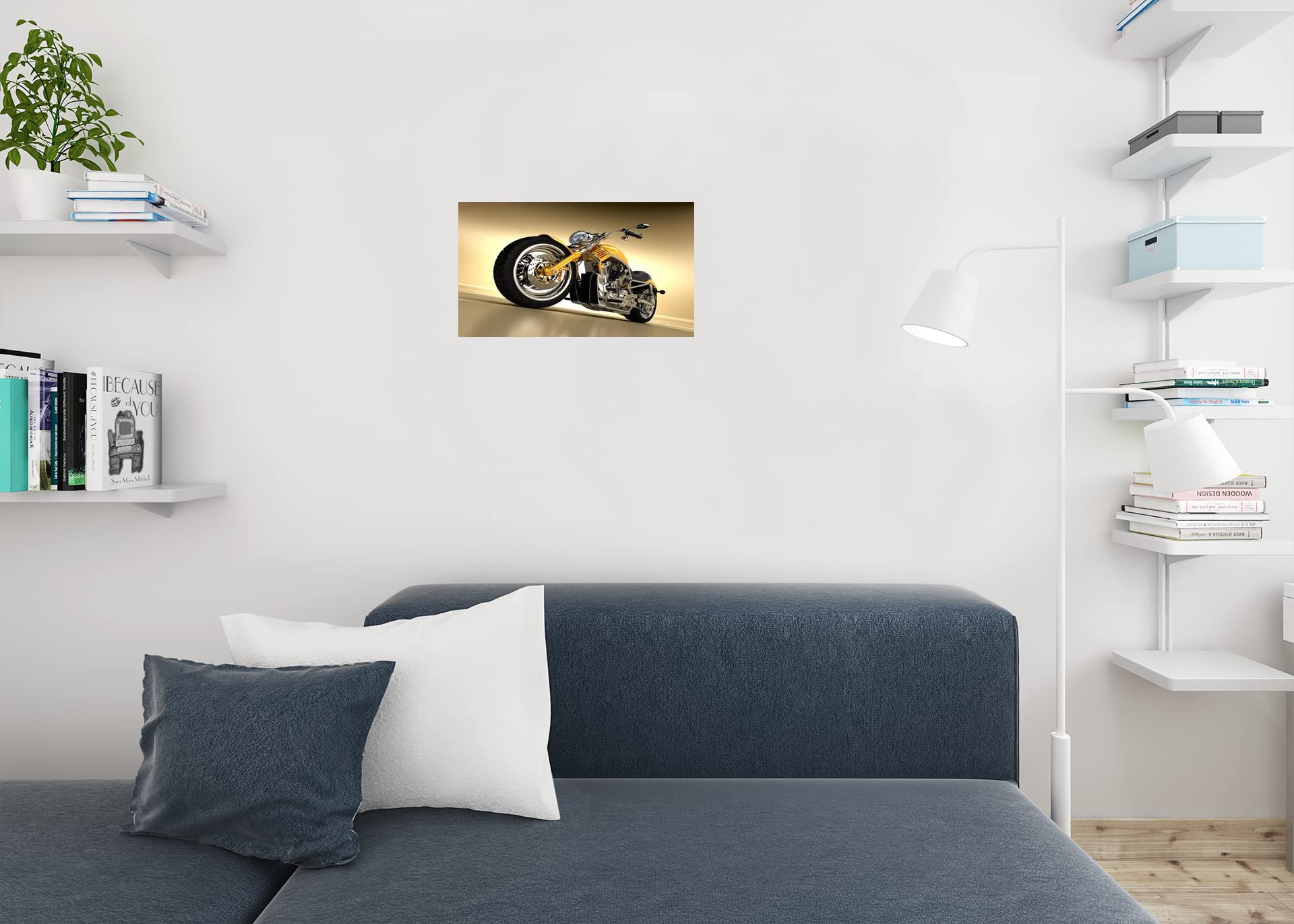 Chopper Personalizada Amarilla