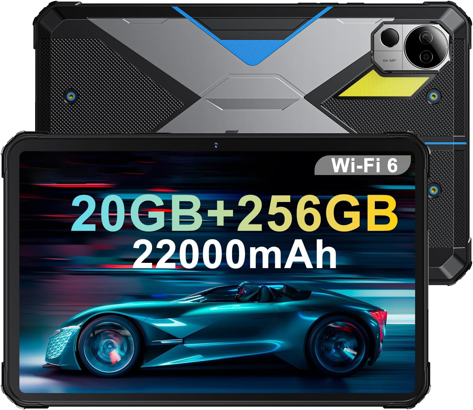 Amazon.com : OUKITEL RT7 5G Rugged Tablet Android 13, 32000mAh Battery ...