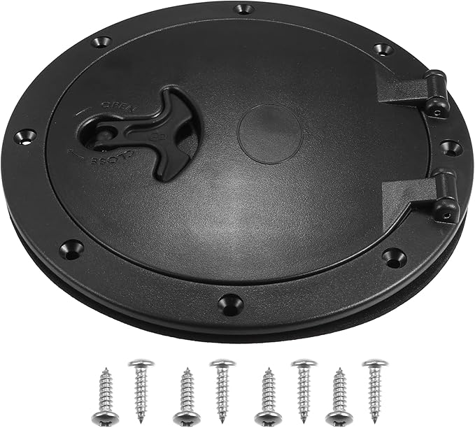 Amazon.com : X AUTOHAUX 1 Set 6 Inch Boat Inspection Deck Plate Hatch ...
