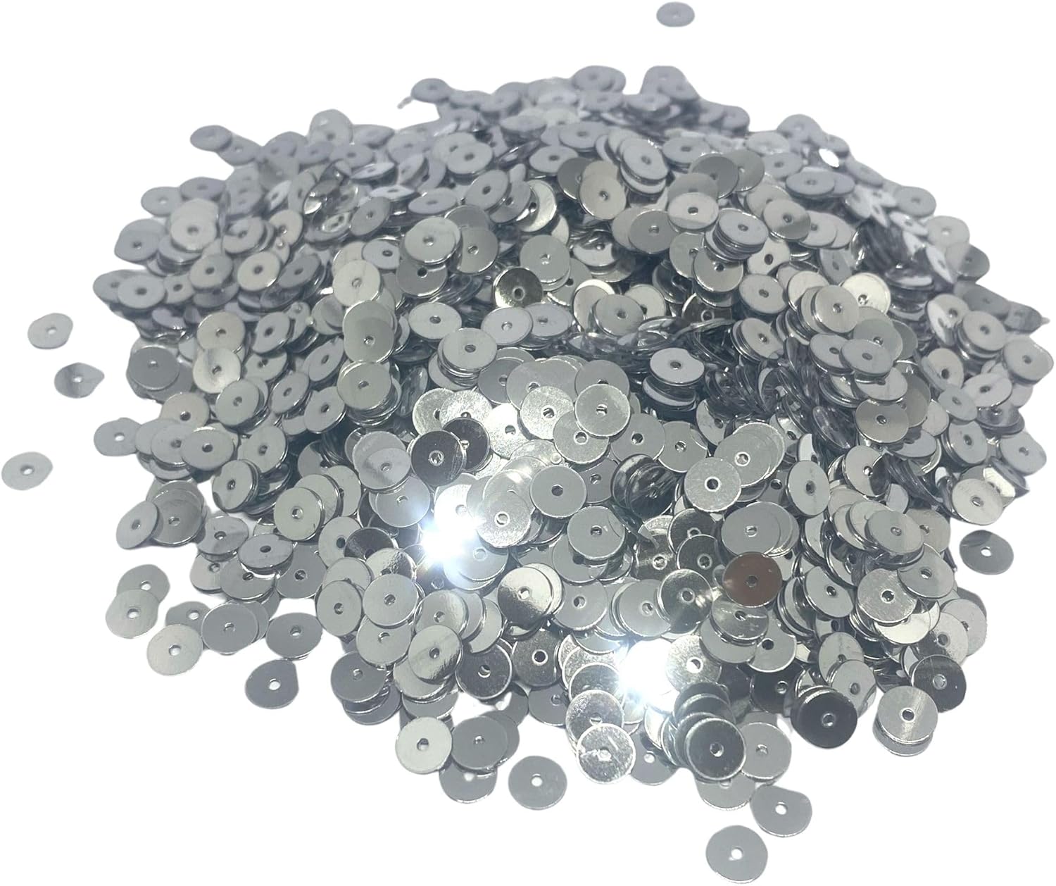 Amazon.com: 3/4/5/6 mm Flat Sequin Paillettes, 8500 Pcs, Mix Color ...