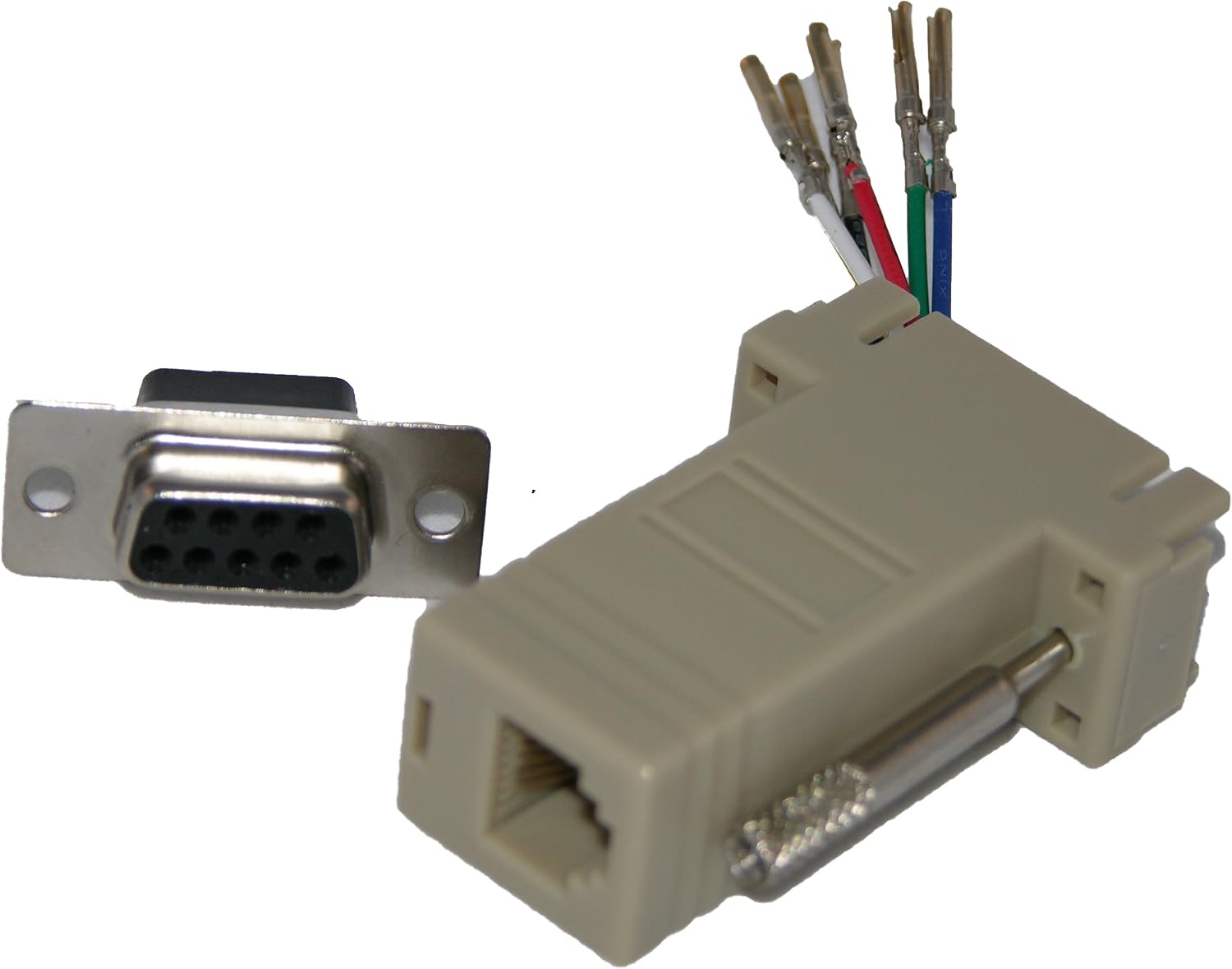 Amazon.com: DB9 Female to RJ12 Modular Adapter : Electronics