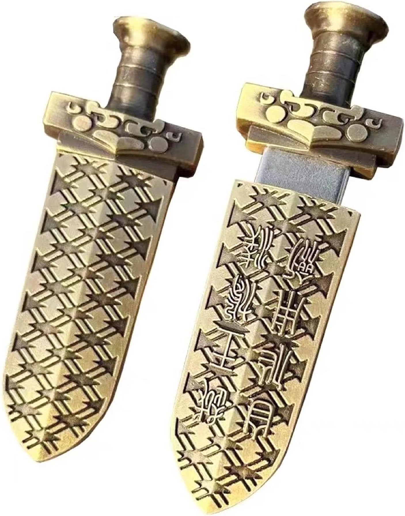 Amazon.com: Lyqqine Metal USB Drive Weapon Shape Ancient Chinese Bronze ...