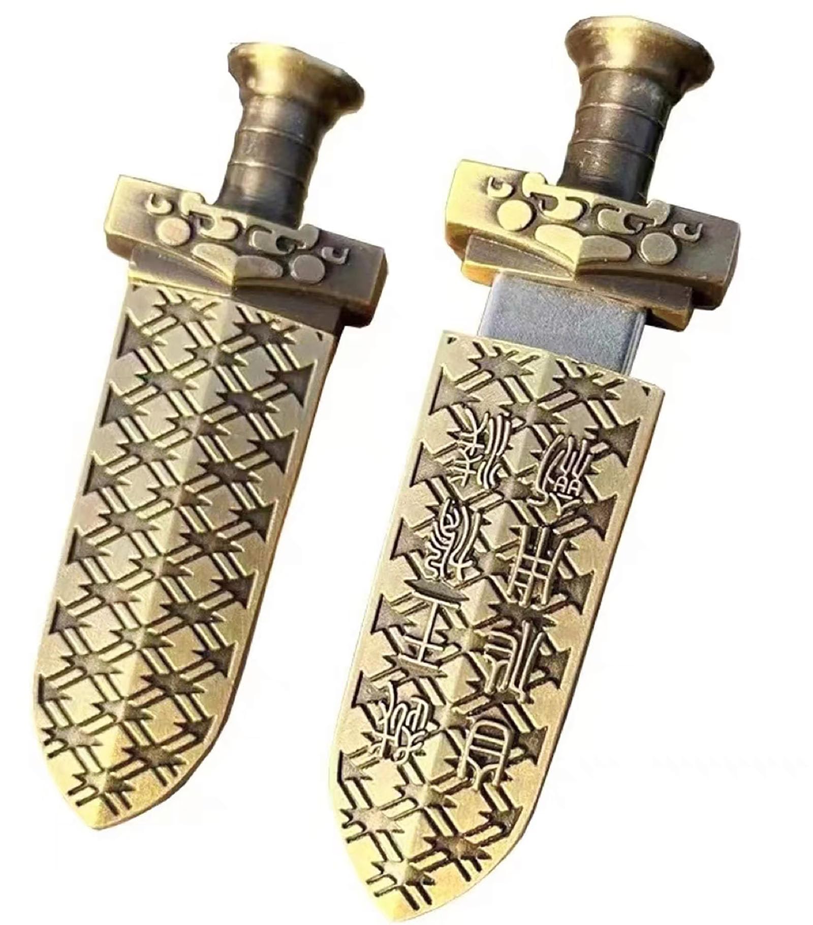 Amazon.com: Lyqqine Metal USB Drive Weapon Shape Ancient Chinese Bronze ...