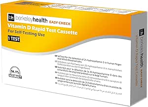 Berkeley Health Vitamin D Rapid Test Kit - Check for Deficiency ...