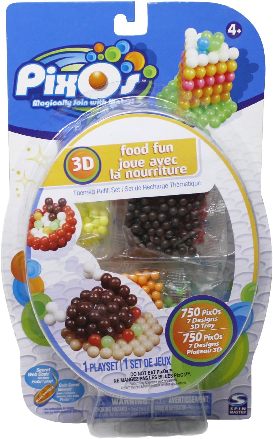 Amazon.com: Pixos Theme Refill Food Fun : Toys & Games