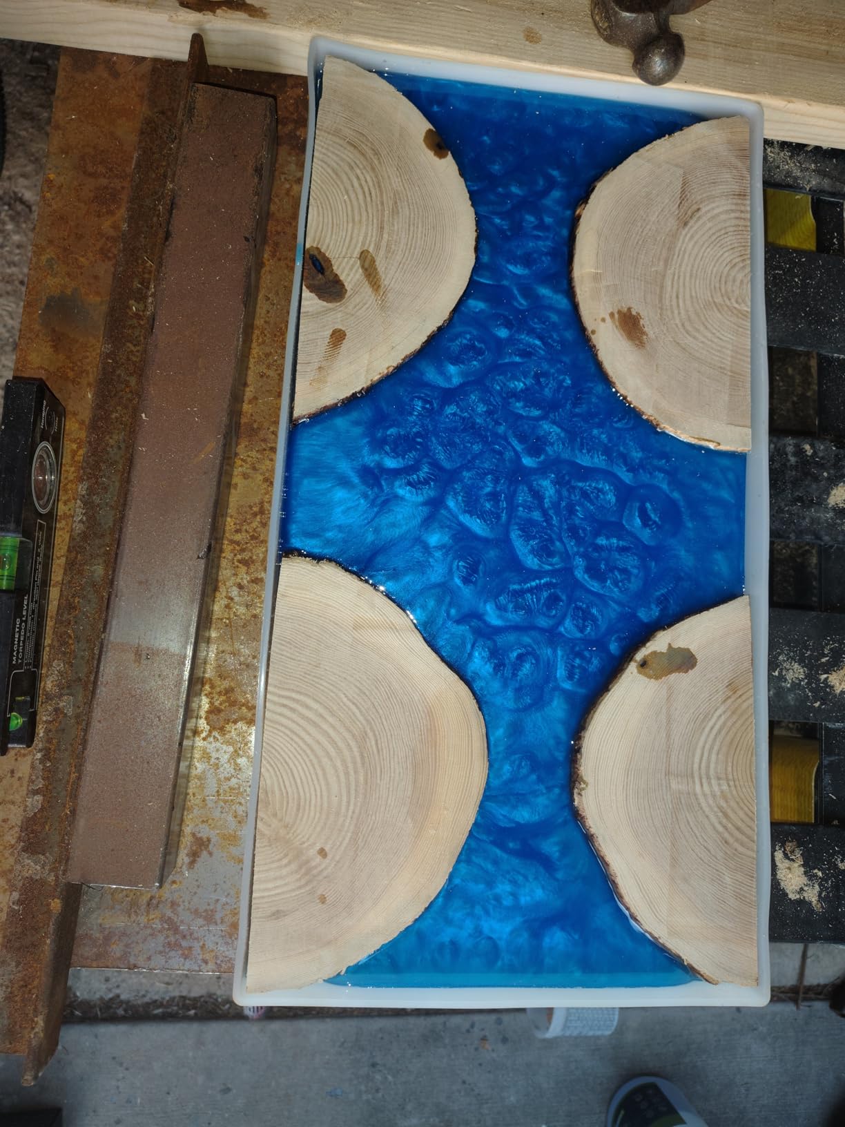 Extra Large Epoxy Resin Mold 22.63x11.81x1.38in, Reusable Resin Molds ...