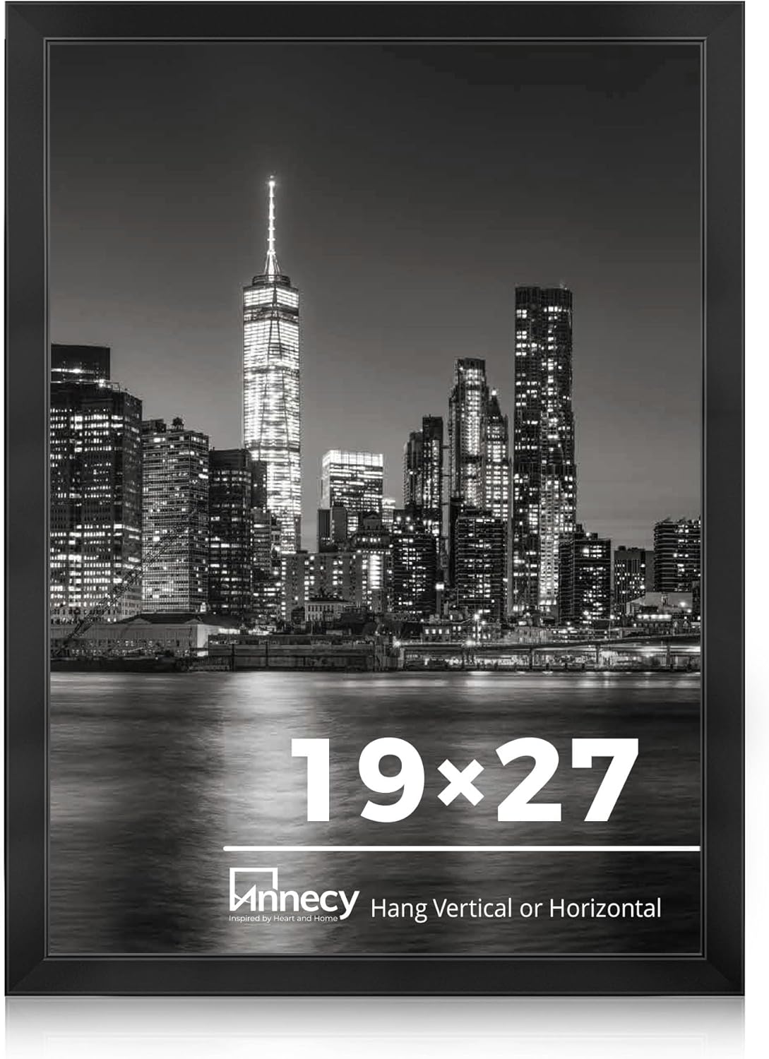 Amazon.com - Annecy 19x27 Picture Frame Black（1 Pack）, 19 x 27 Picture ...