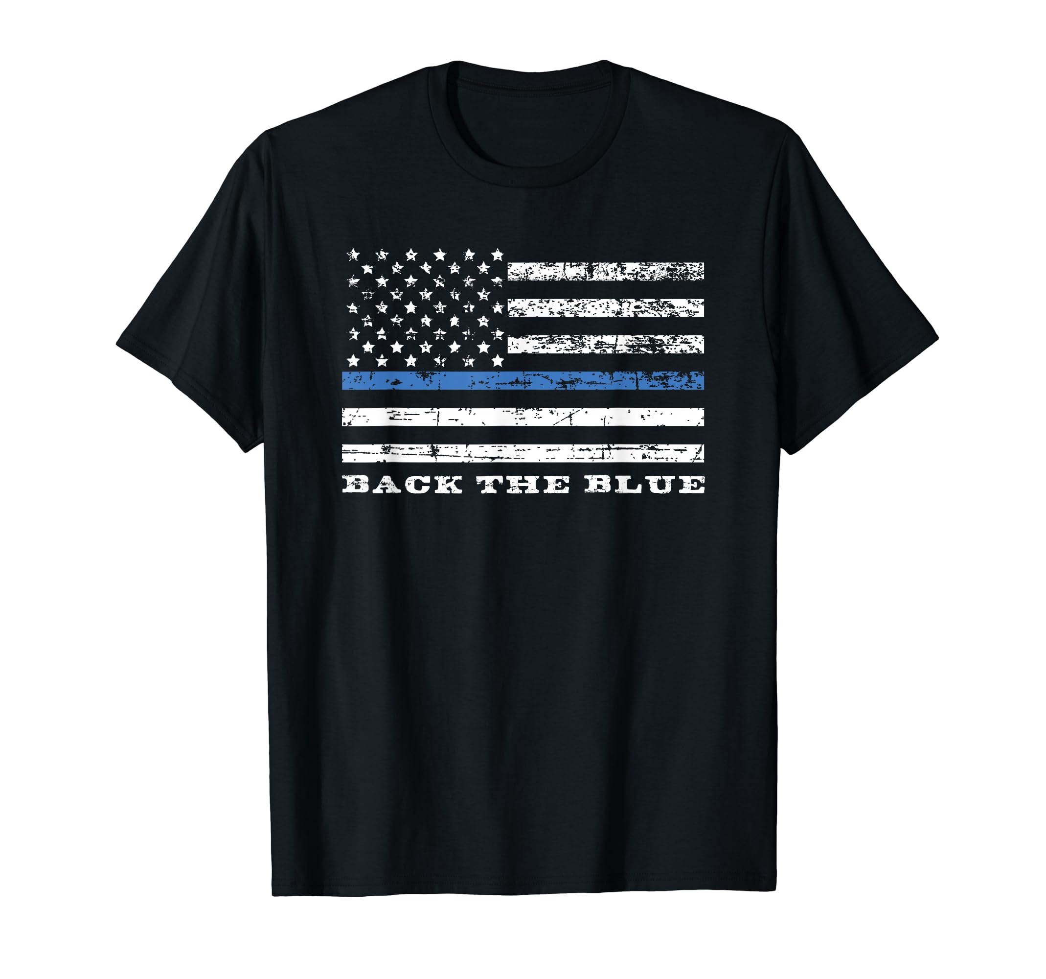 Blue Line Shirts Rothco Thin Blue Line T Shirt : Amazon.de: Fashion