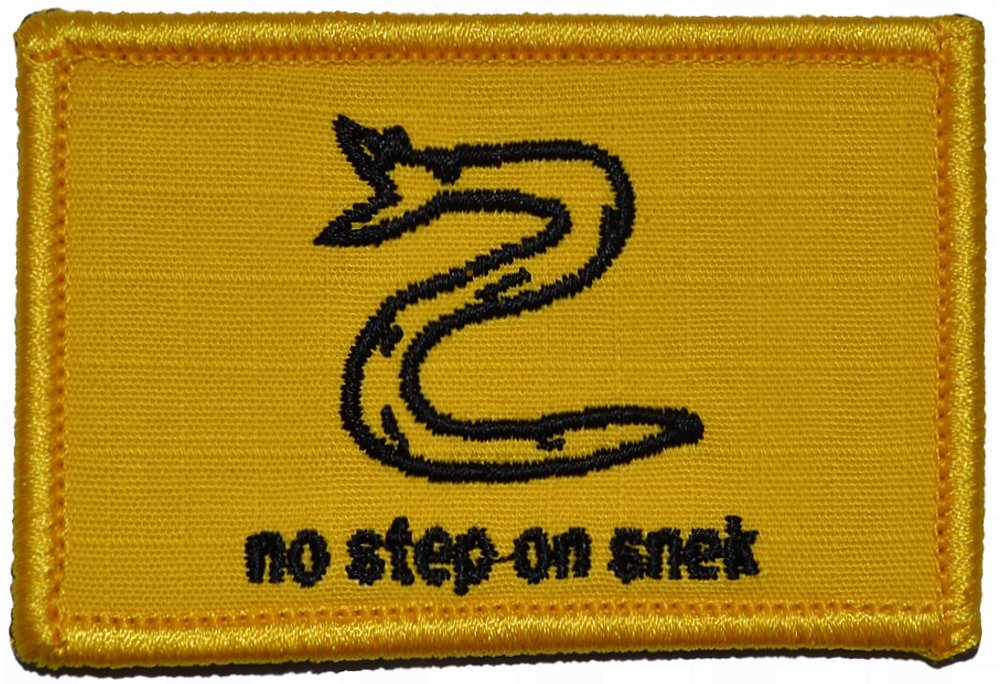 Amazon.com: No Step On Snek - 2x3 Patch with Hook Fastener Backing ...