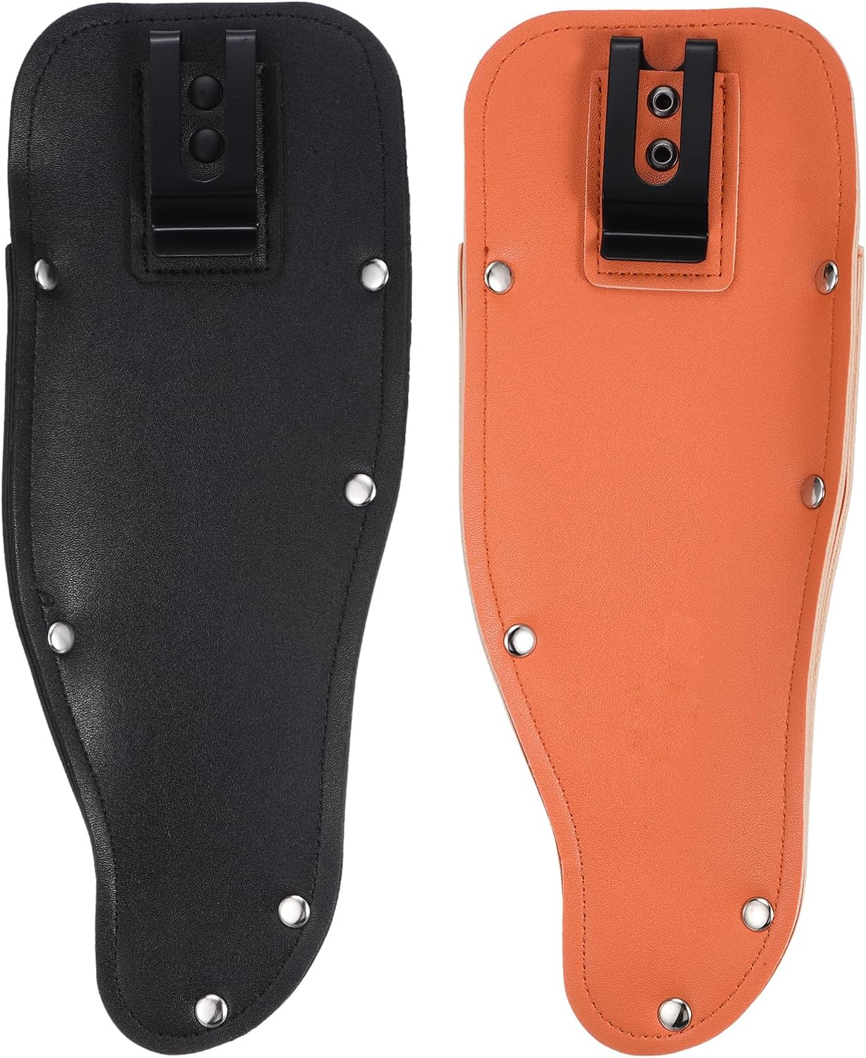 M METERXITY 2 Pack Leather Garden Pruner Sheath - Garden Scissor Tool Pruner Sheath Belt Hanging ...