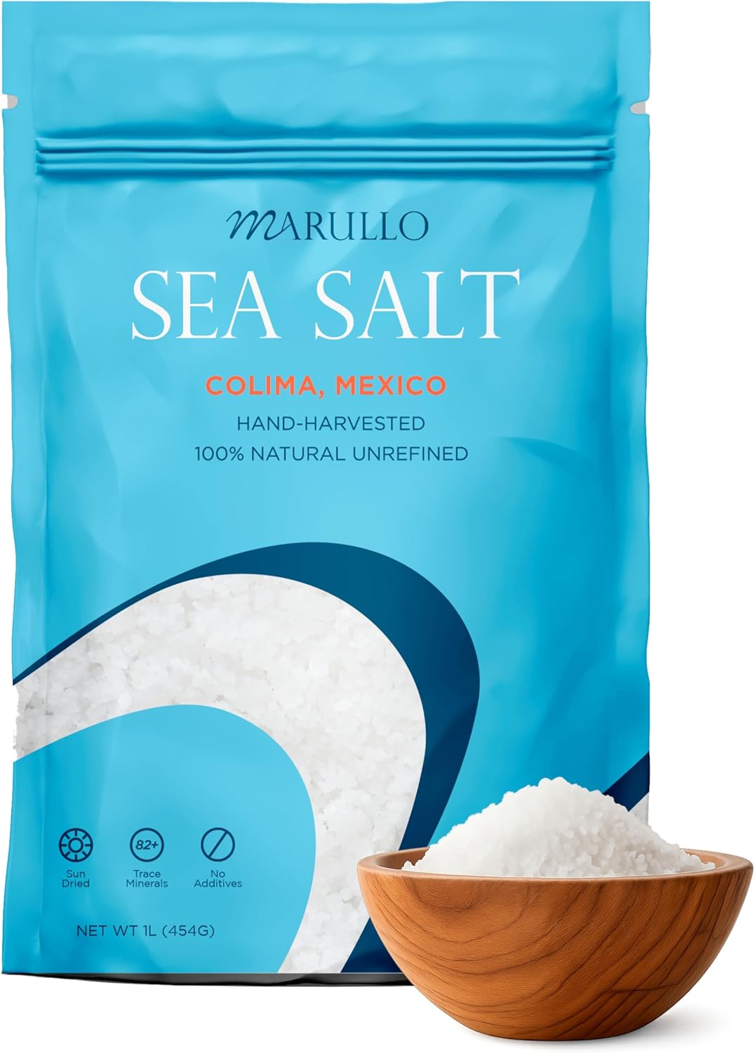 Colima Sea Salt Marullo - Pure Organic Natural Sea Salt, Artisanal ...