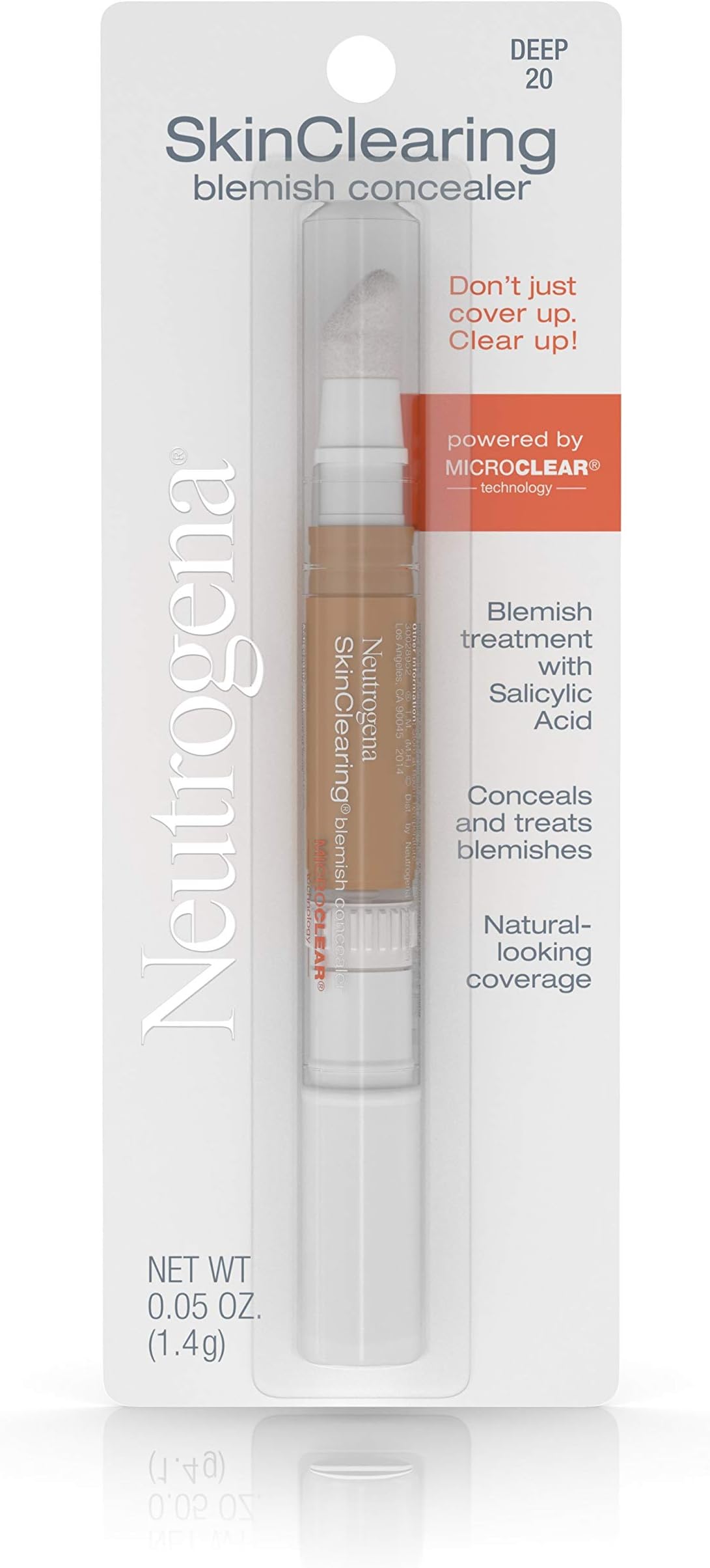 Amazon.com : Neutrogena SkinClearing Blemish Concealer Face Makeup with ...