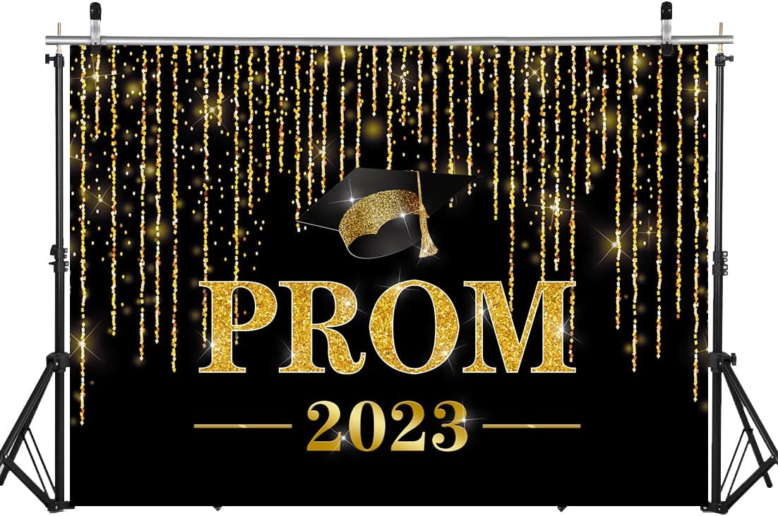 Amazon.com : WOLADA 7x5FT Prom Night Party 2023 Backdrop Prom Backdrop ...