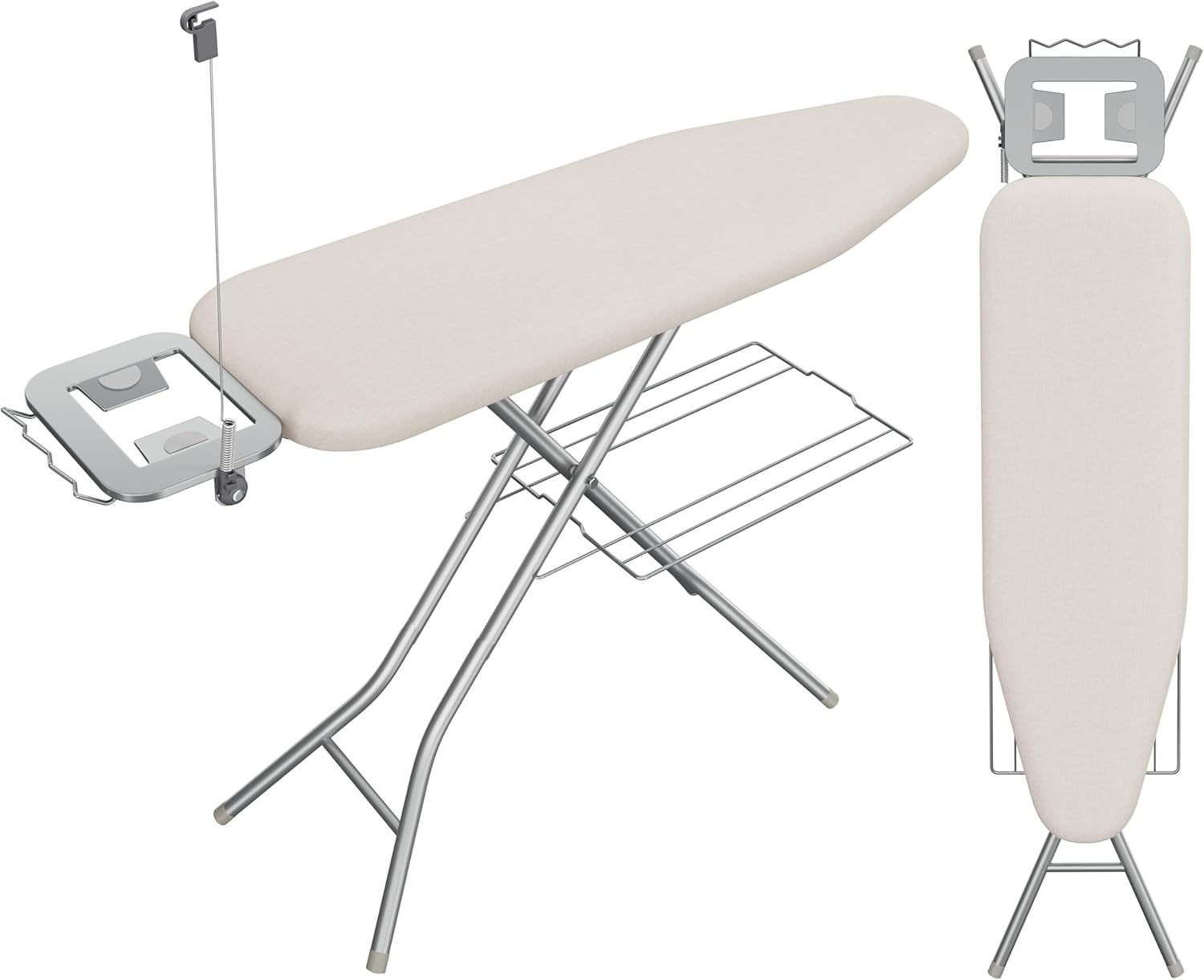 Amazon.com: Yaheetech Ironing Board, Compact Iron Board with Cord ...