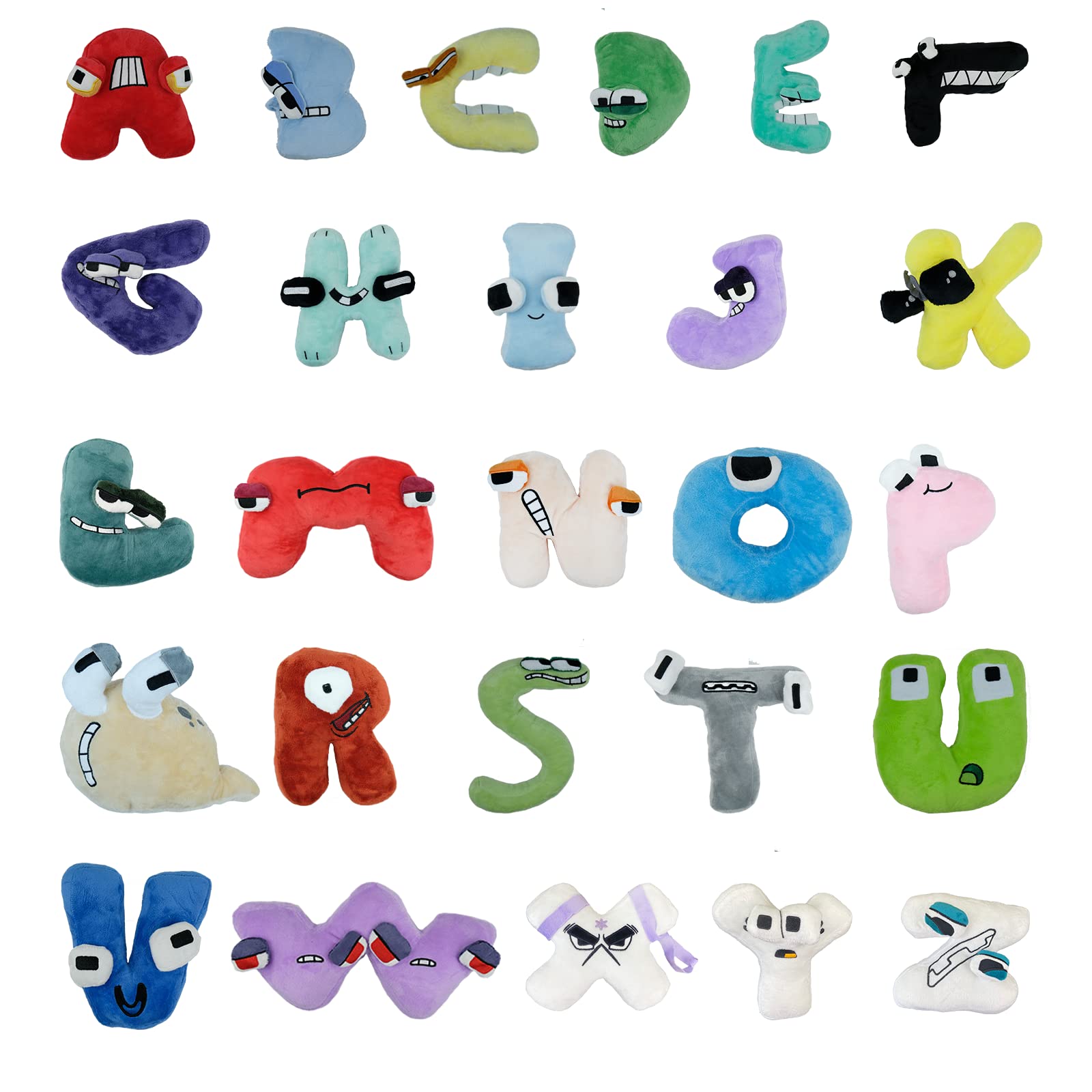 Buy vizethru Alphabet Lore Plush, Alphabet Lore Plush Animal Toys, Fun ...