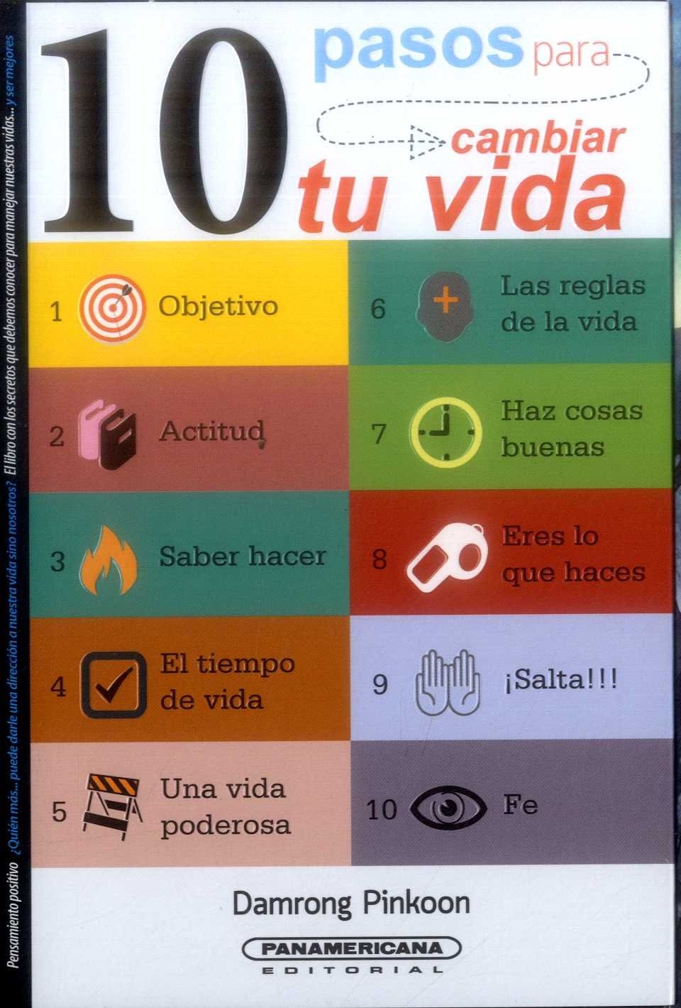 Amazon.com: 10 PASOS PARA CAMBIAR TU VIDA: 9789583056239: PINKOON ...