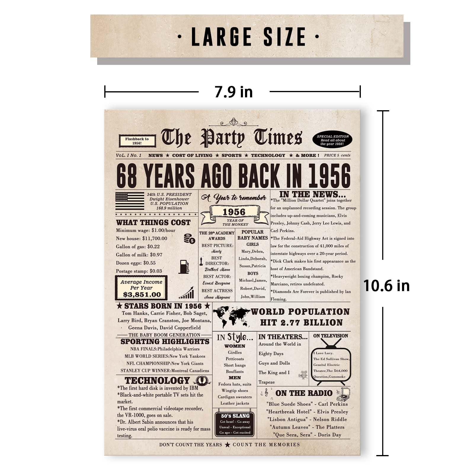 Snapklik.com : 68th Birthday Card, Funny 68th Birthday Gifts For Women ...