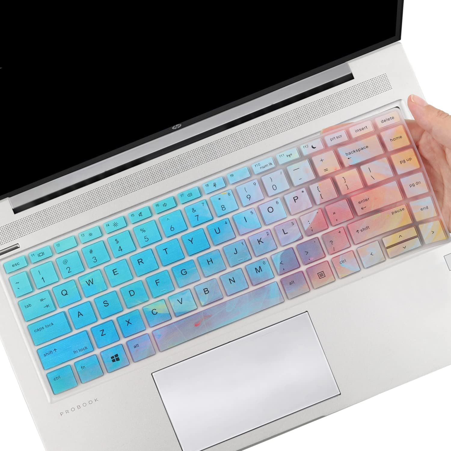 Amazon.com: Colorful Keyboard Cover for 14" HP ProBook 440 445 640 G5 ...