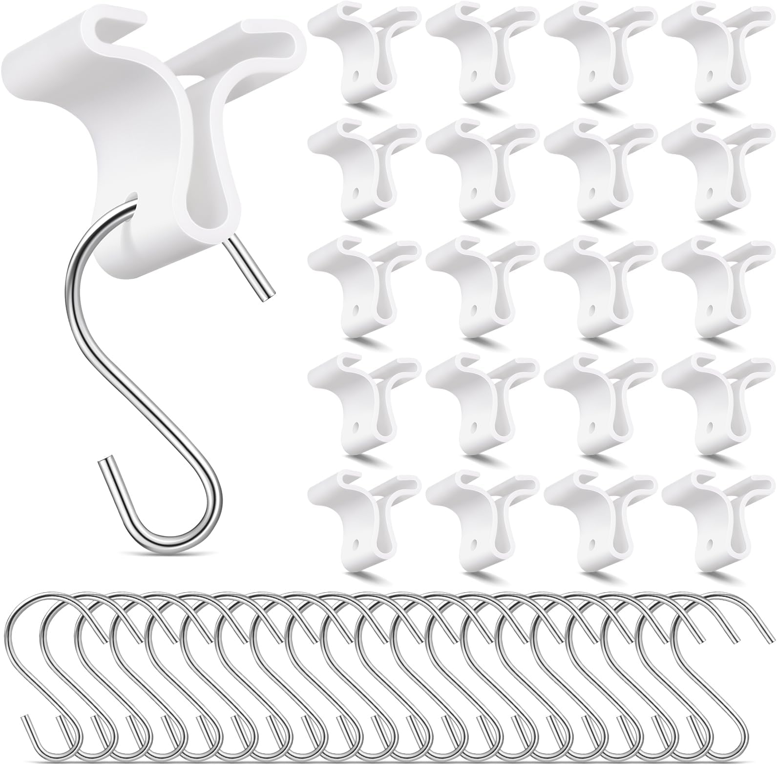 Amazon.com: Moxweyeni 35 Pack Drop Ceiling Hooks for Hanging Classroom ...