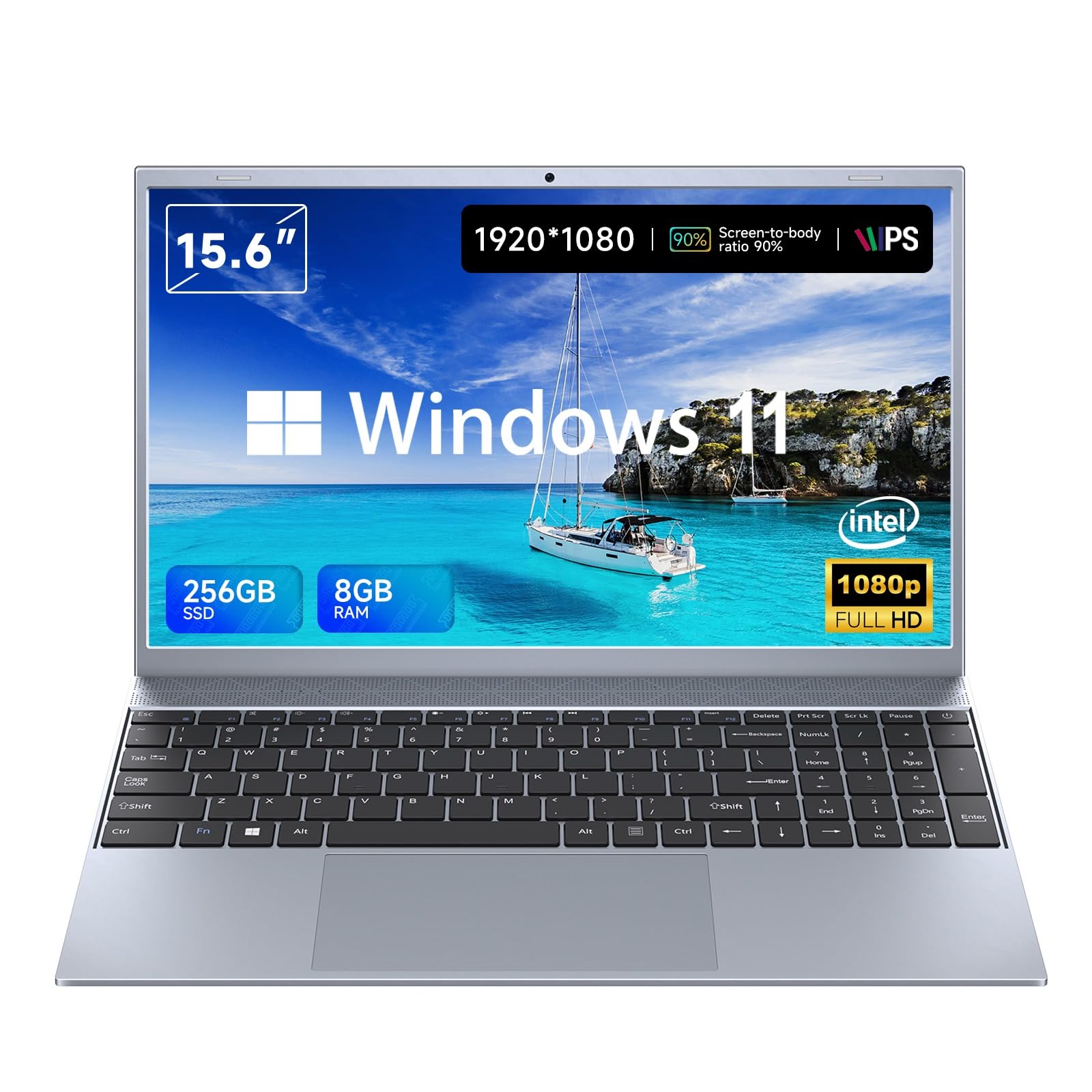 Amazon.com: BLUEING 15.6" Laptop Computer, Windows 11 Laptop, 8GB RAM ...