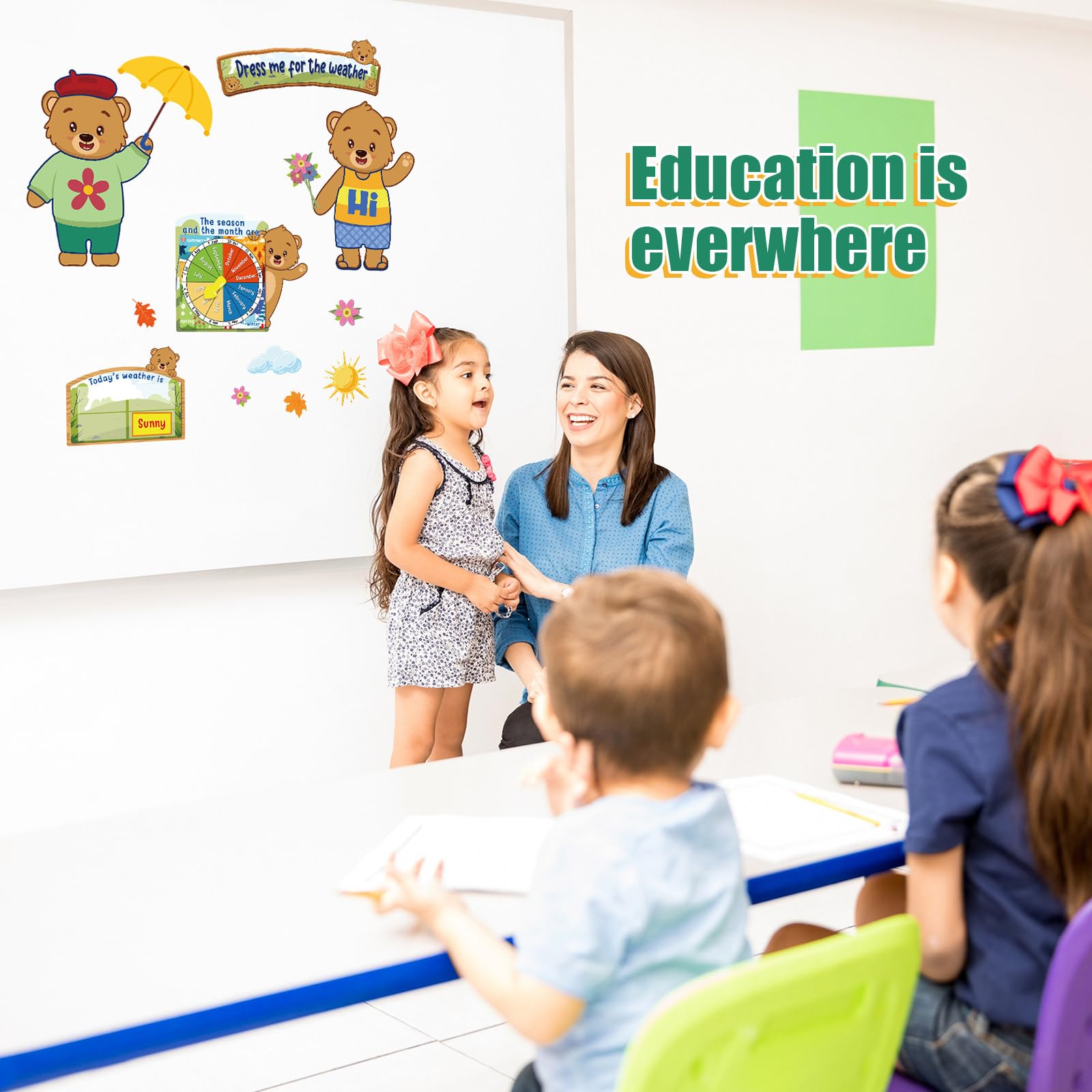 Snapklik.com : Gilprop 58 Pcs Weather Bulletin Board Set For Classroom ...
