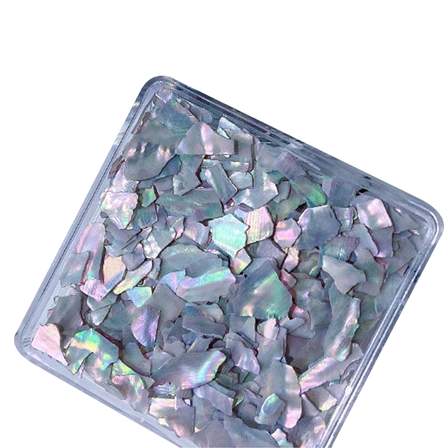 Amazon.com: Irregular Abalone Shell Slices 6 Colors Natural Shell Nail ...