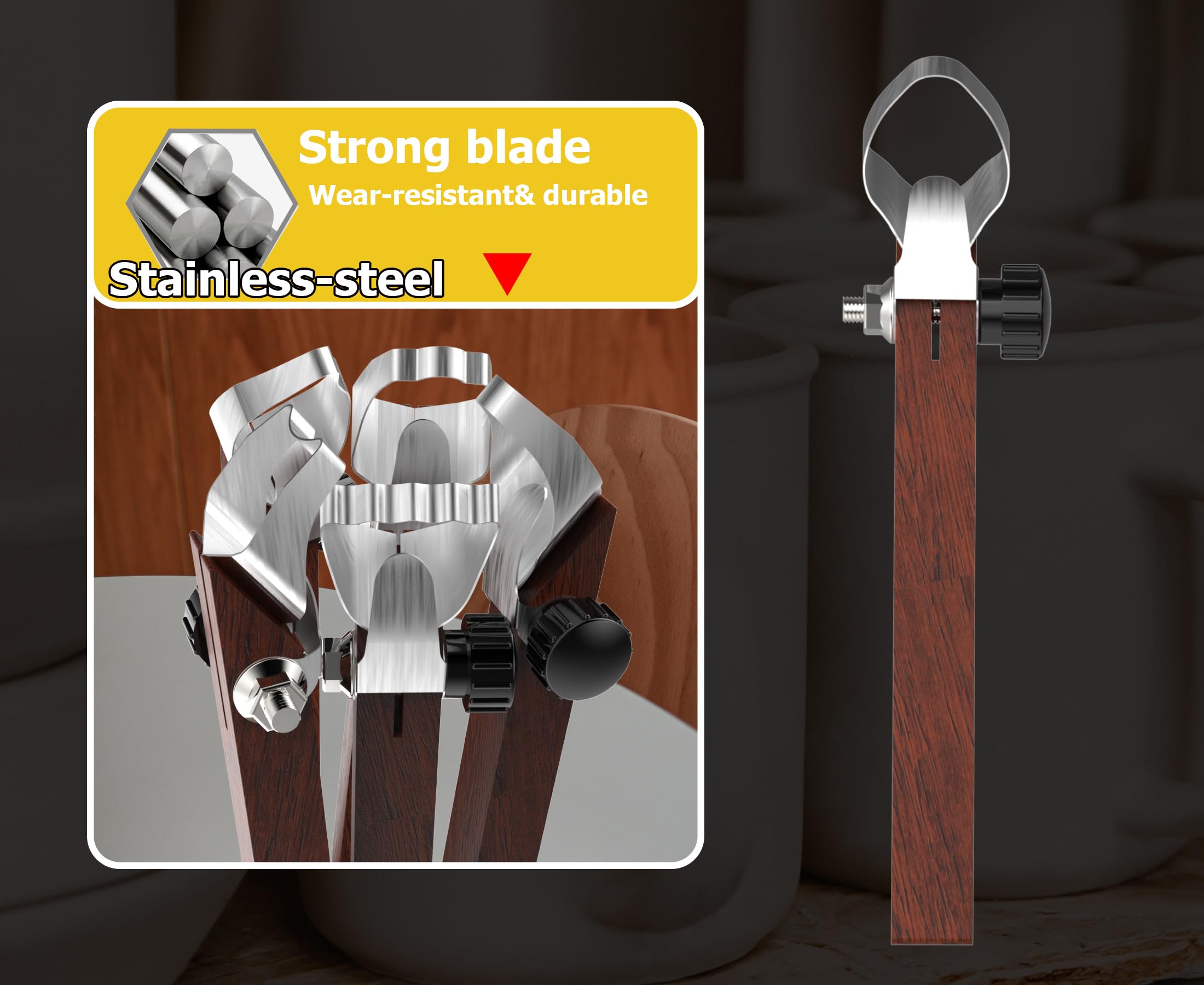 Snapklik.com : GEOCCI Pottery Handle Making Tool Pottery Carving Tools ...