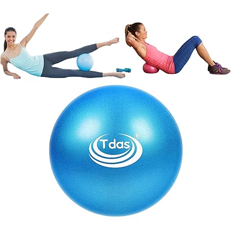 Buy Tdas Mini Gym Ball – 25 CM Exercise Ball with Inflatable Straw Home ...