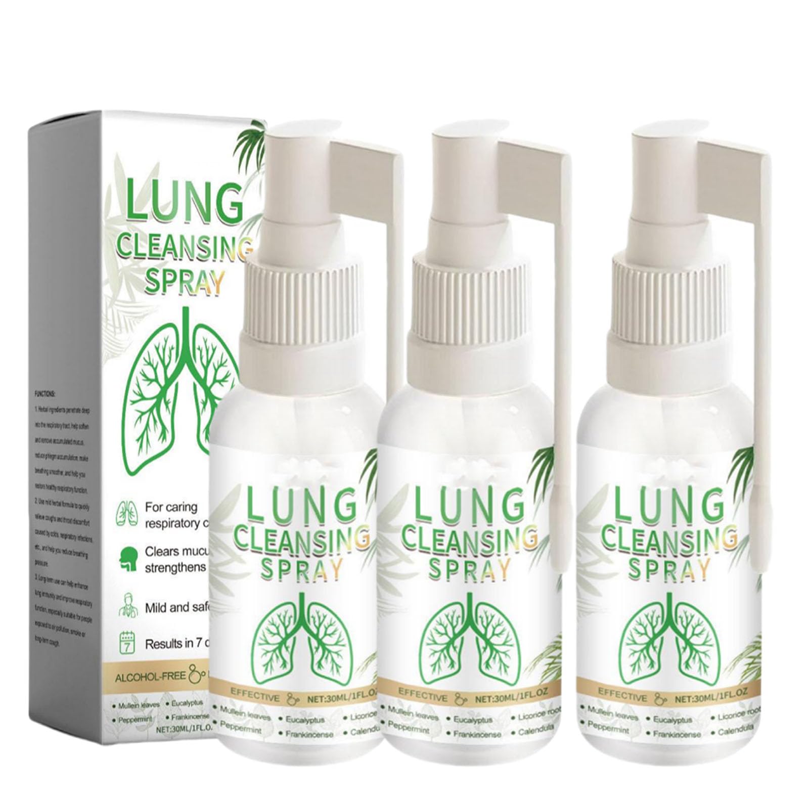 Miqiko Advanced Lung Cleansing Spray, 30ML,Miqiko Atemschutz ...