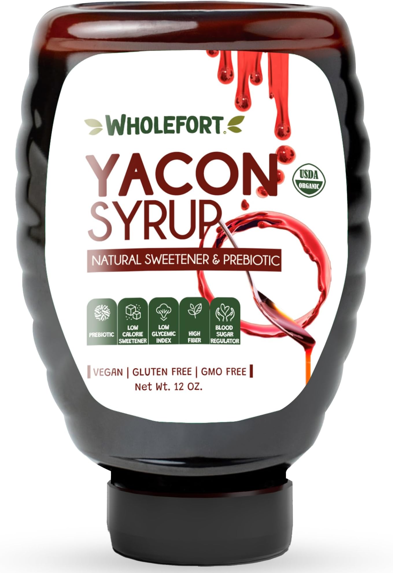 Amazon.com : Yacon Syrup Organic - Organic Yacon Syrup - Yacon Root ...