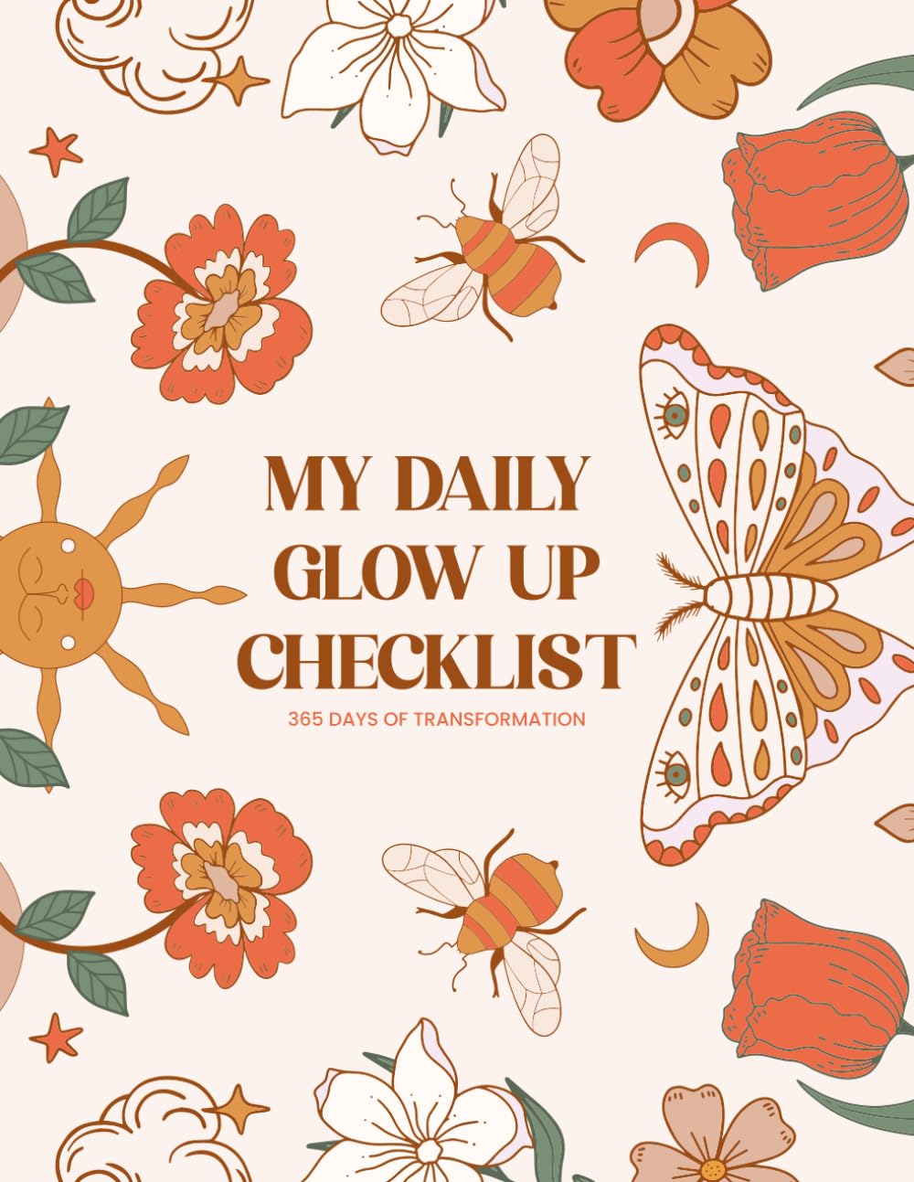 Buy 2024 DAILY GLOW-UP Workbook Checklist, 365 Days of Transformation ...