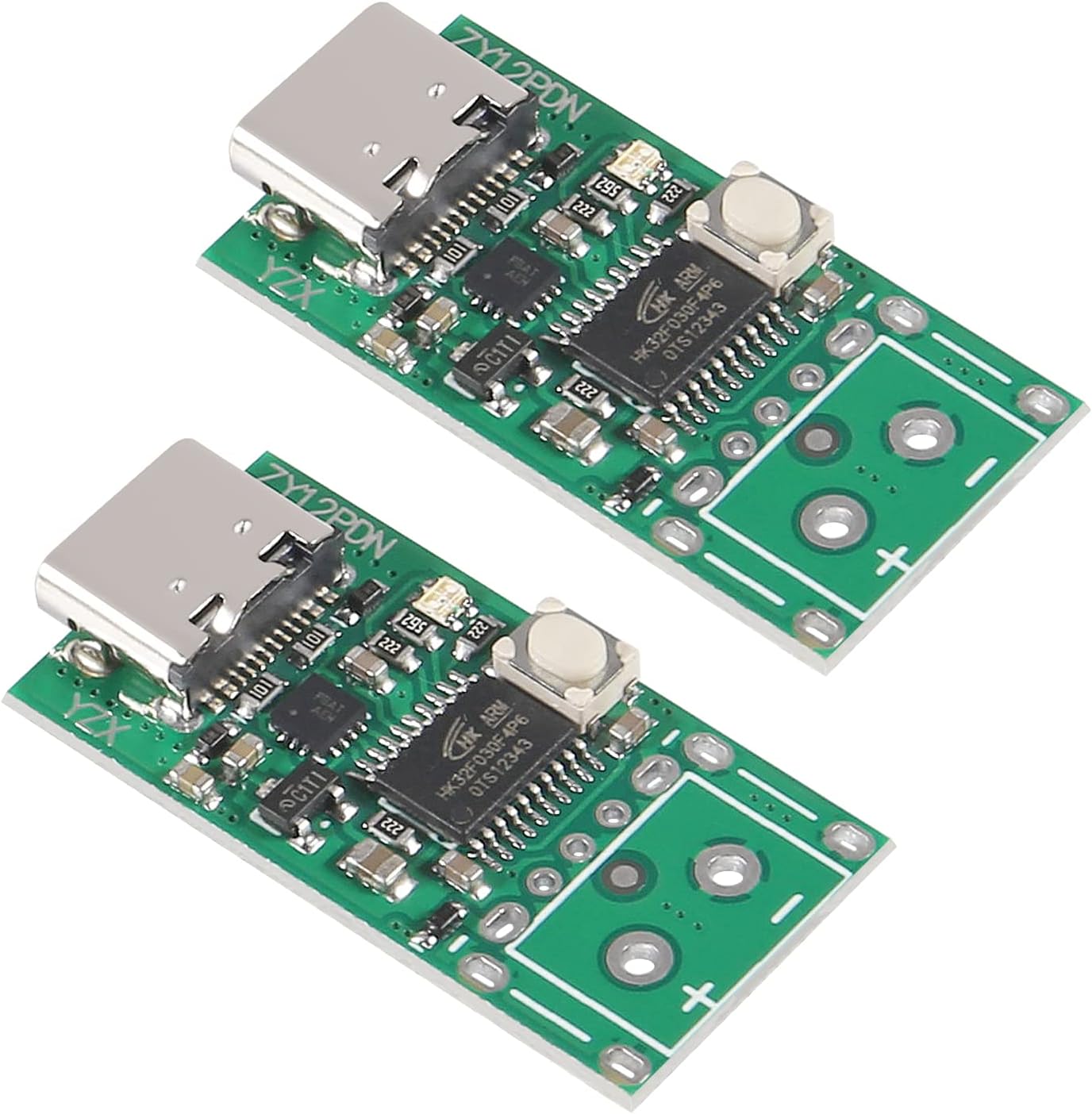 Amazon.com: AITRIP 2PCS Type-C USB-C PD2.0 3.0 to DC USB Decoy Fast ...