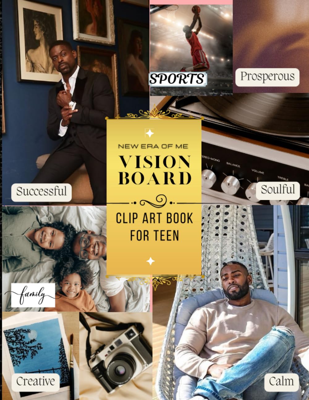 Amazon.com: vision board clip art book for teen: Create Powerful Vision ...