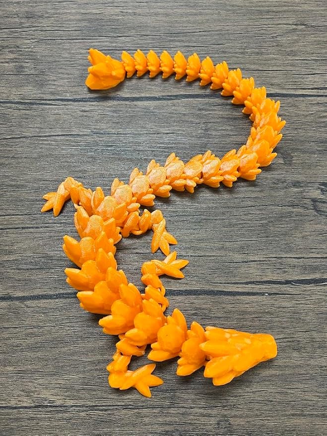 Amazon.com: Munnygrubbers - XL 26" Crystal Dragon Fidget Toy - Heavy ...