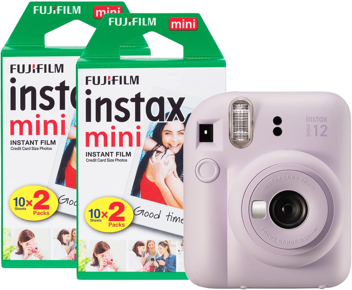 instax mini 11 instant film camera, auto exposure and Built-in selfie ...