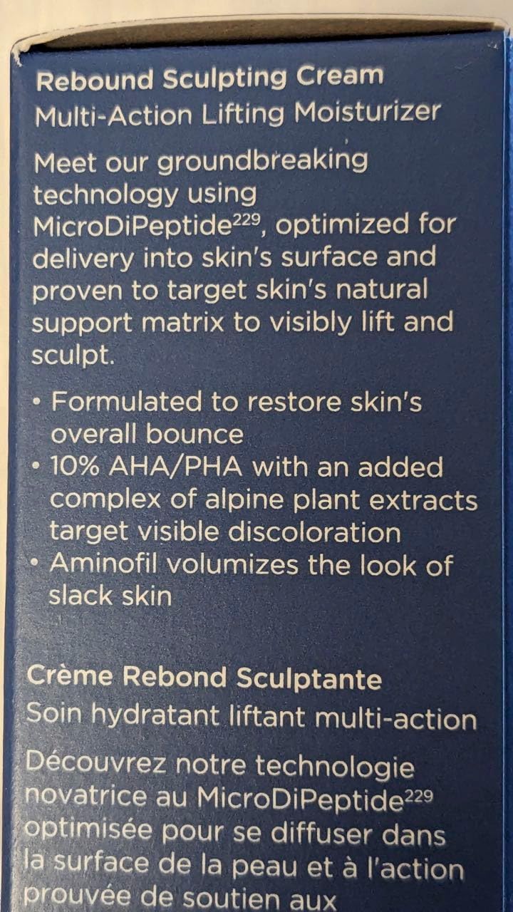Amazon.com: NEOSTRATA Rebound Sculpting Cream, Multi-Action Lifting ...