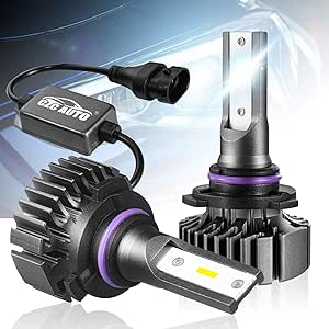 CZC AUTO 9005 HB3 - Focos LED para faros delanteros LED de luz alta, 2 unidades, instalación ...