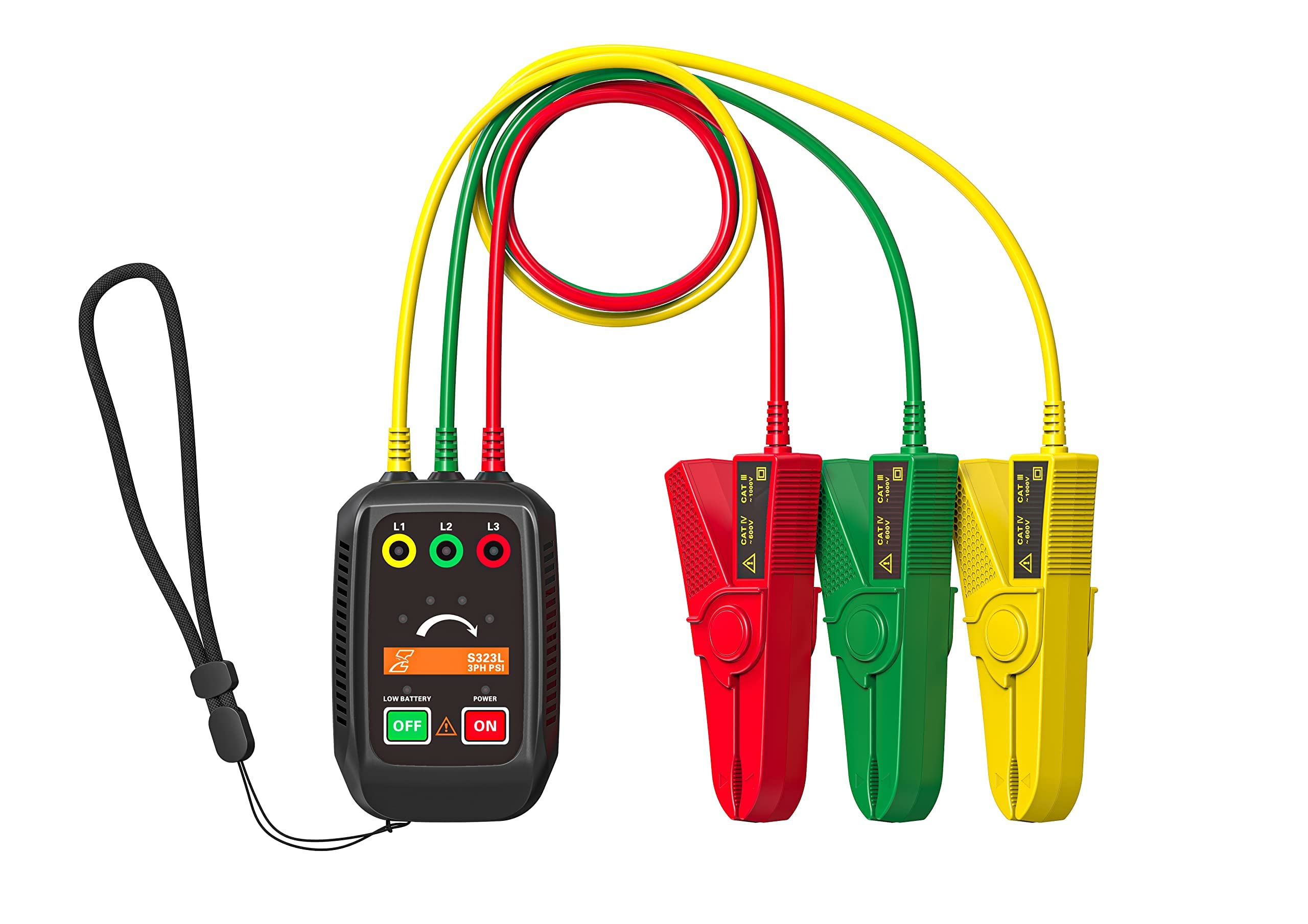 Buy Eaglotest S323L Non Contact Phase Sequence Meter Phase Sequence ...