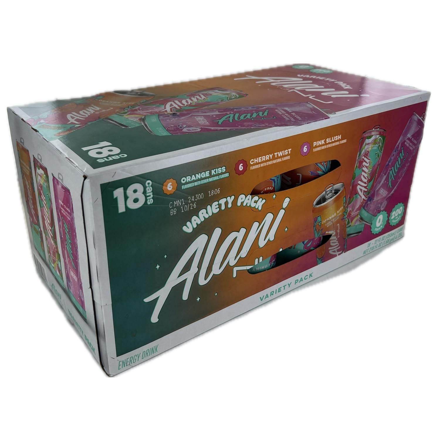 Amazon.com : Alani Nu Energy Drink Variety Pack, 12 Fluid Ounce (Pack ...