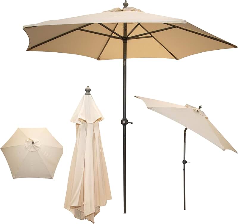 Amazon.co.uk: Garden Parasols - Garden Parasols / Umbrellas & Shade ...