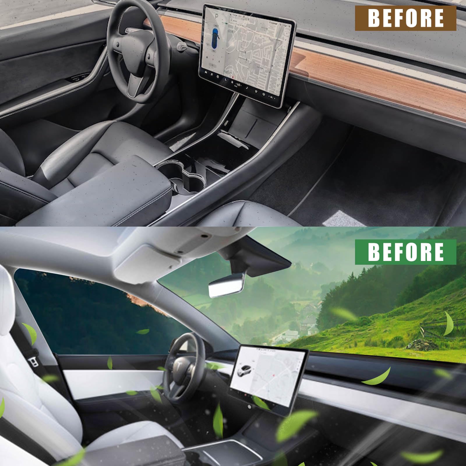 Snapklik.com : Sporacingrts Tesla Model Y Cabin Air Filter HEPA Air ...