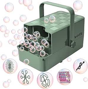 Amazon.com: Bubble Machine, Make Big/Medium/Small Bubble, Outdoor ...