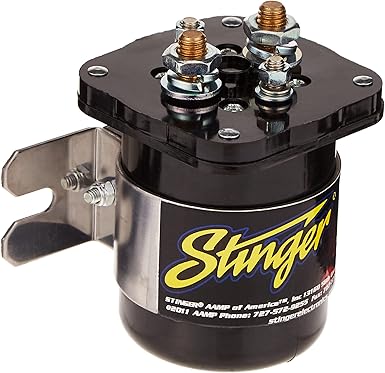 Amazon.com: Stinger SGP32 200 AMP Battery Relay Isolator and Relay ...