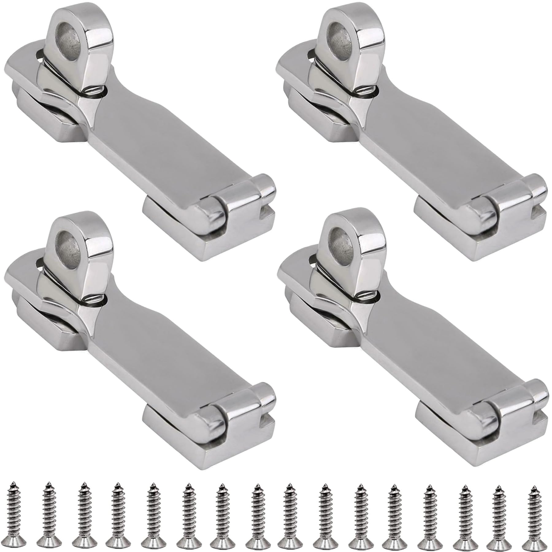 Snapklik.com : YANYUCB Boat Door Lock Latch Anti-Rattle 316 Stainless ...